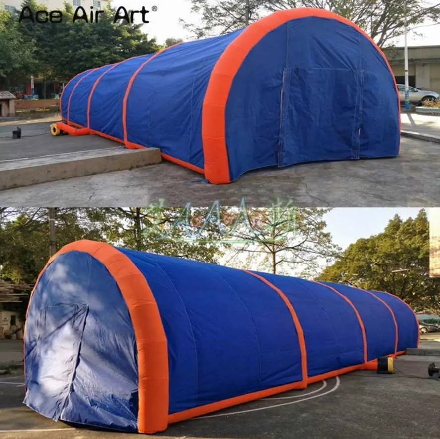 Giant Inflatable Car Cover Garage - 20mLx4.5mWx3mH, Full Cover Curtains ...