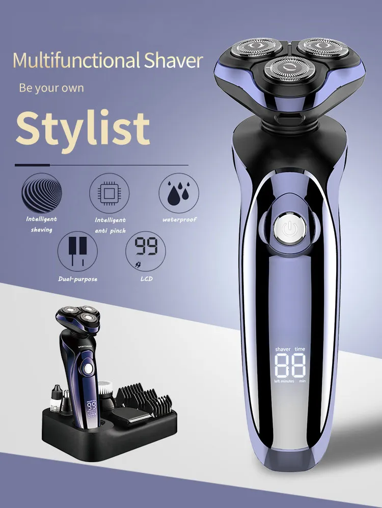 DHgate.com:MOTA Electric Shaver for Men, Wet Dry Dual Use Waterproof ...