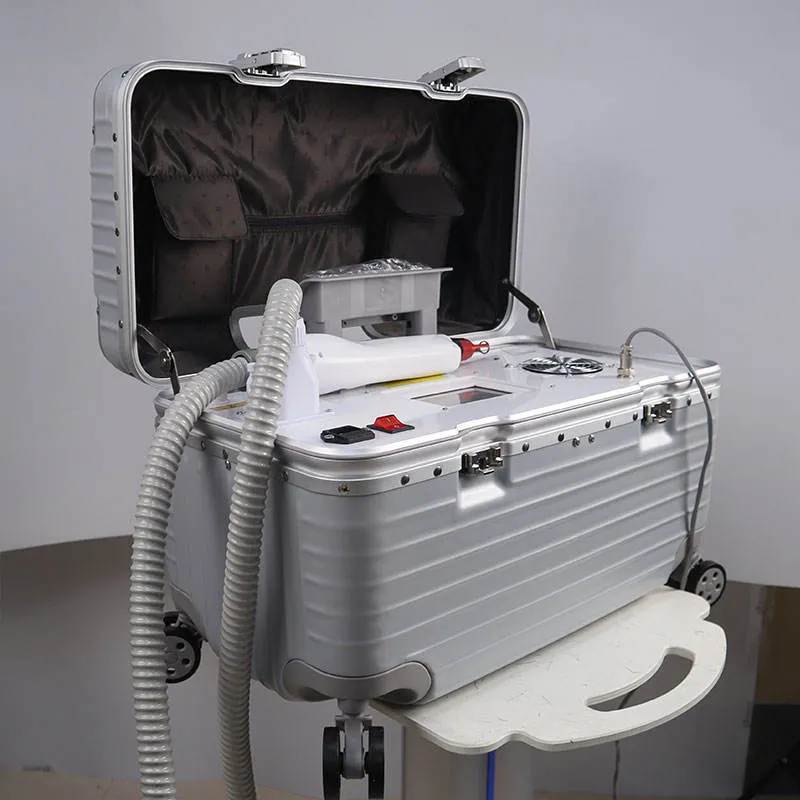 Portable Nd:YAG Laser Eyebrow Removal Machine - Metal Tube Fractional ...