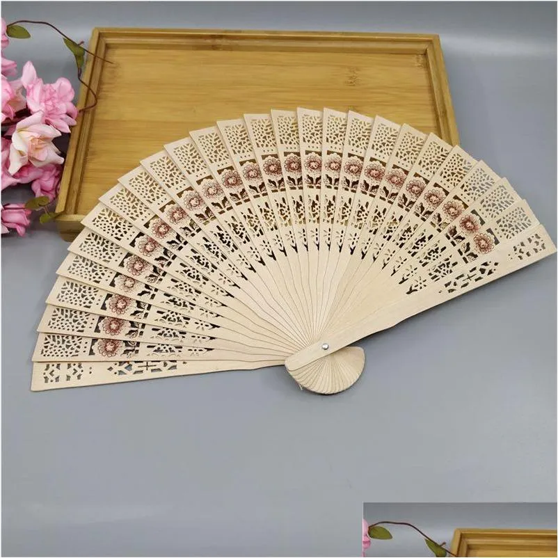 DHgate.com:Exquisite Sandalwood Chinese Style Folding Hand Fan ...