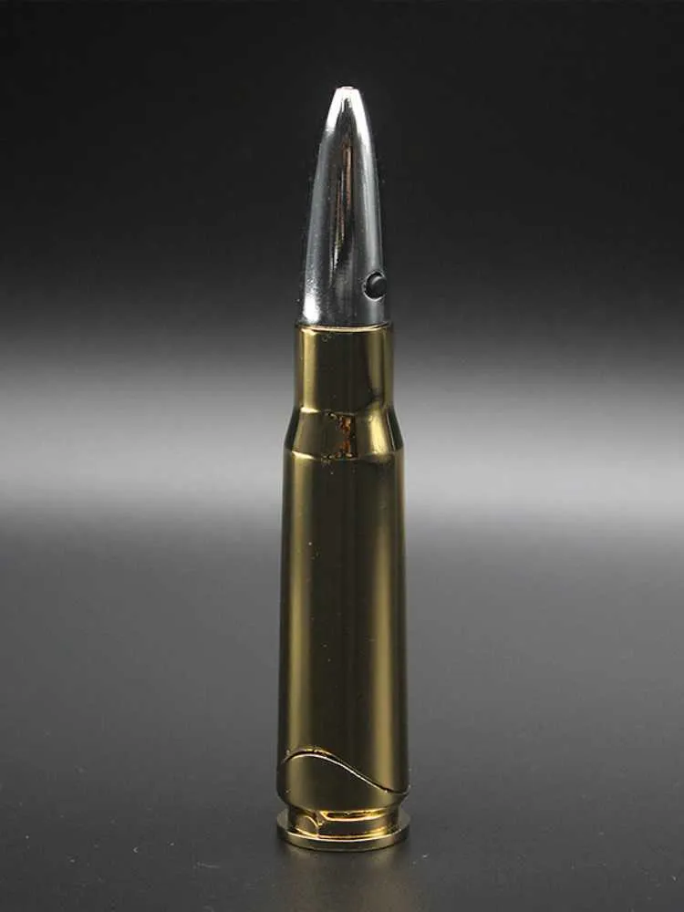 New Bullet Laser Infrared No Gas Lighter Military Creative Model ...