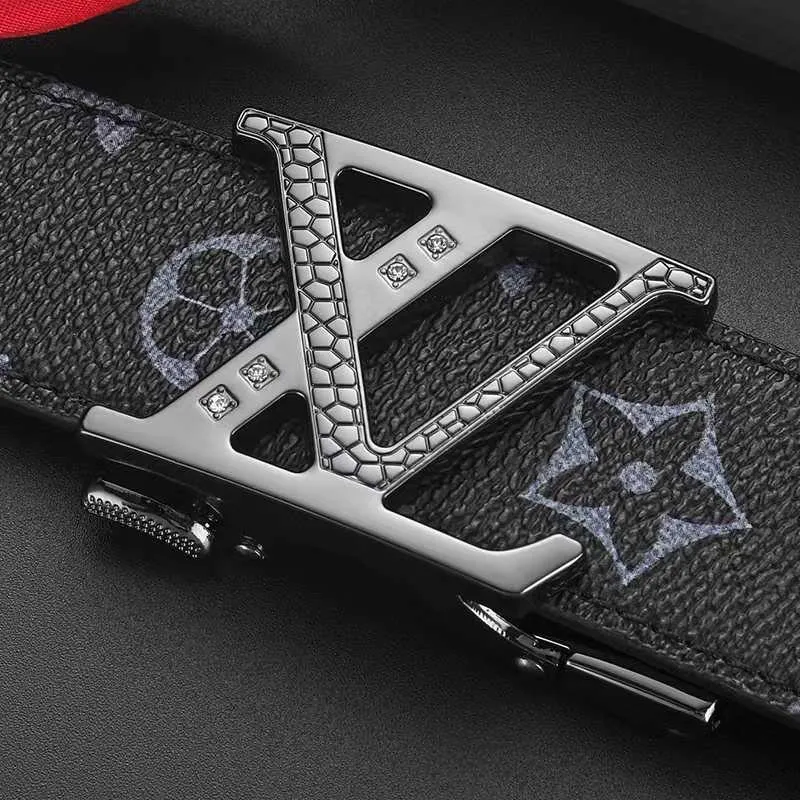 XL Buckle Belt Classic Luxury Designer Belt For Men With Automatic ...