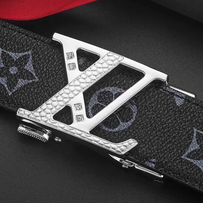 XL Buckle Belt Classic Luxury Designer Belt For Men With Automatic ...