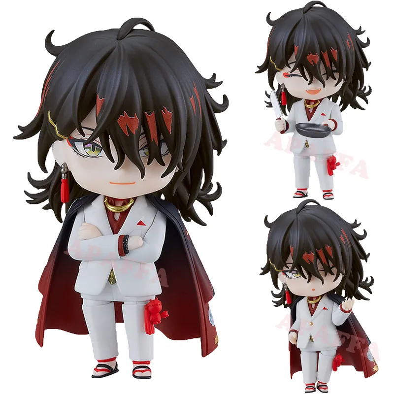 Nijisanji En Vox Akuma Anime Figure 10cm Mini Mouth Finger Puppet ...