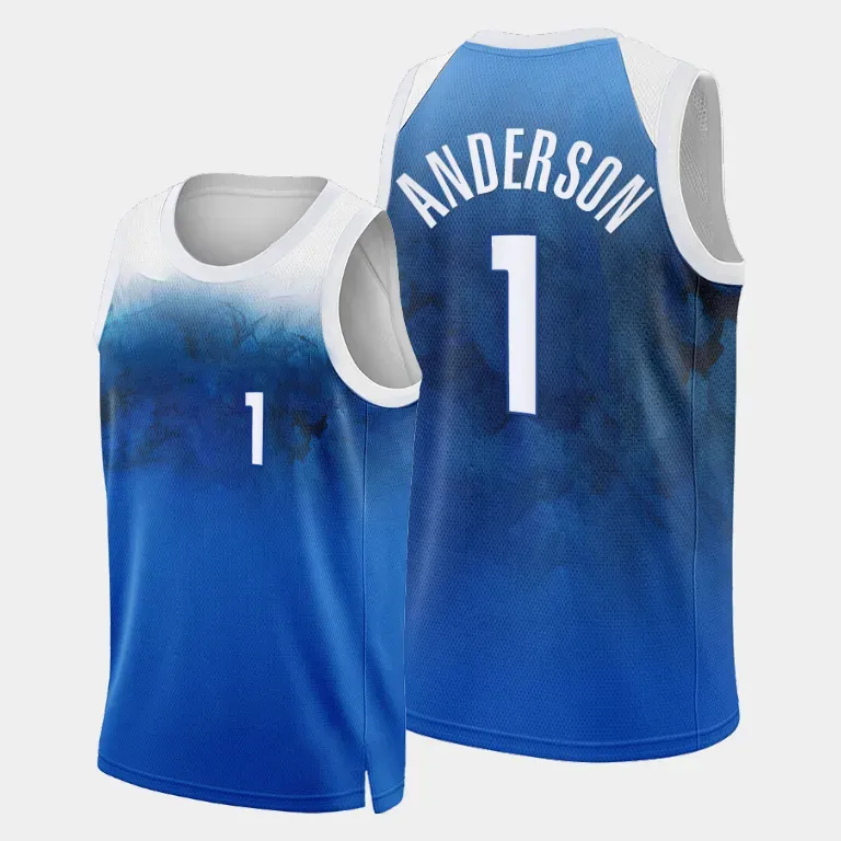 2023 Authentic Kyle Anderson Basketball Jerseys Anthony Edwards, Jaylen ...