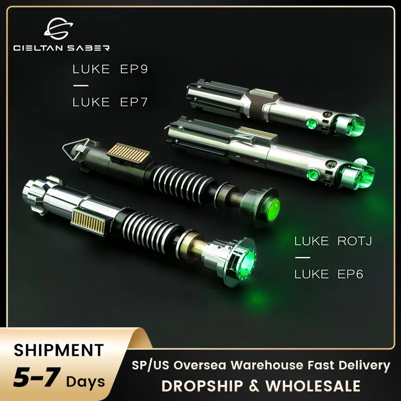 Neo Pixel Lightsaber Luke Replica Saber Proffie Smooth Swing Heavy ...