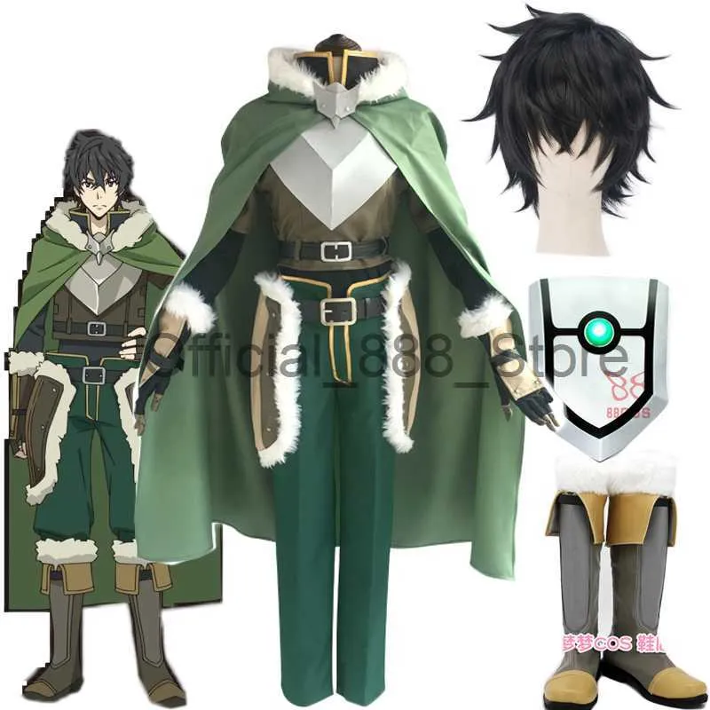 Anime The Rising Of The Shield Hero Cosplay Naofumi Iwatani Cosplay ...