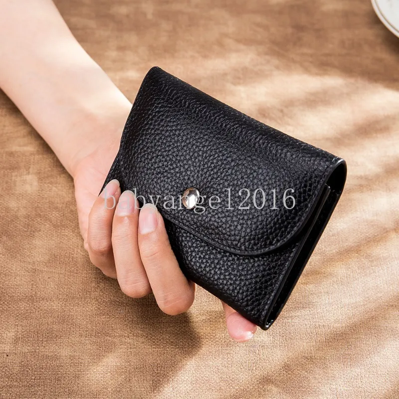 DHgate.com:Genuine Leather Womens Small Wallets 2024, Ladies Short ...