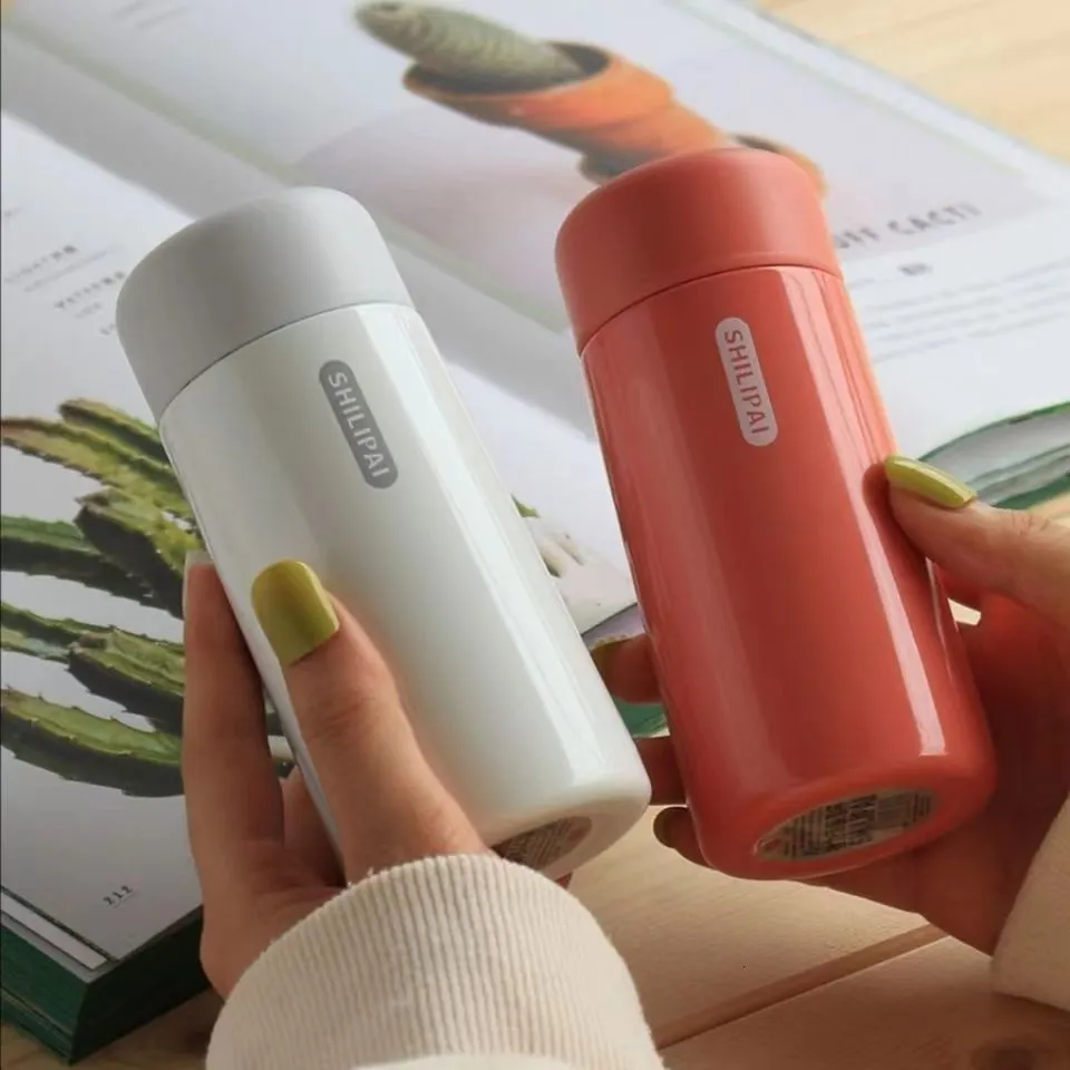Stainless Steel Mini Thermos Cup, Portable Leakproof Fashion Kettle ...