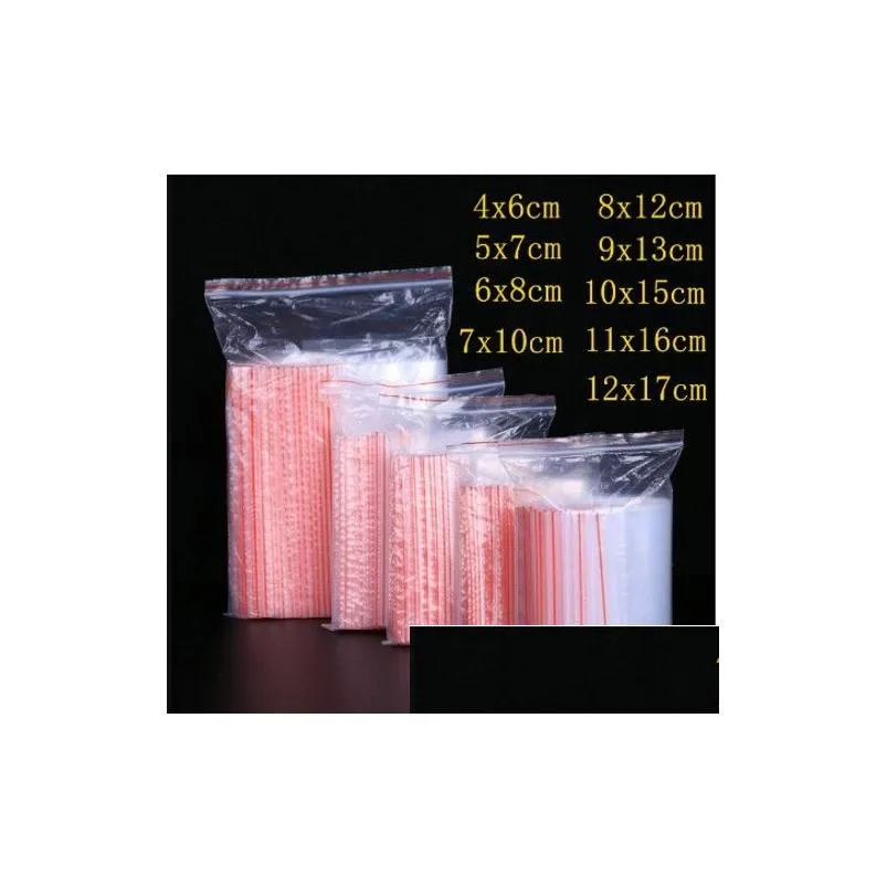 DHgate.com:Clear Zipper Poly Bags | Reclosable Plastic Ziplock Bags ...