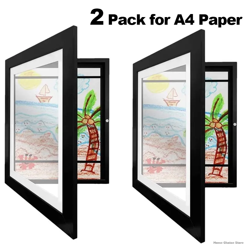 Kids Magnetic Picture Frames Changeable Art Display, Multicolor From ...