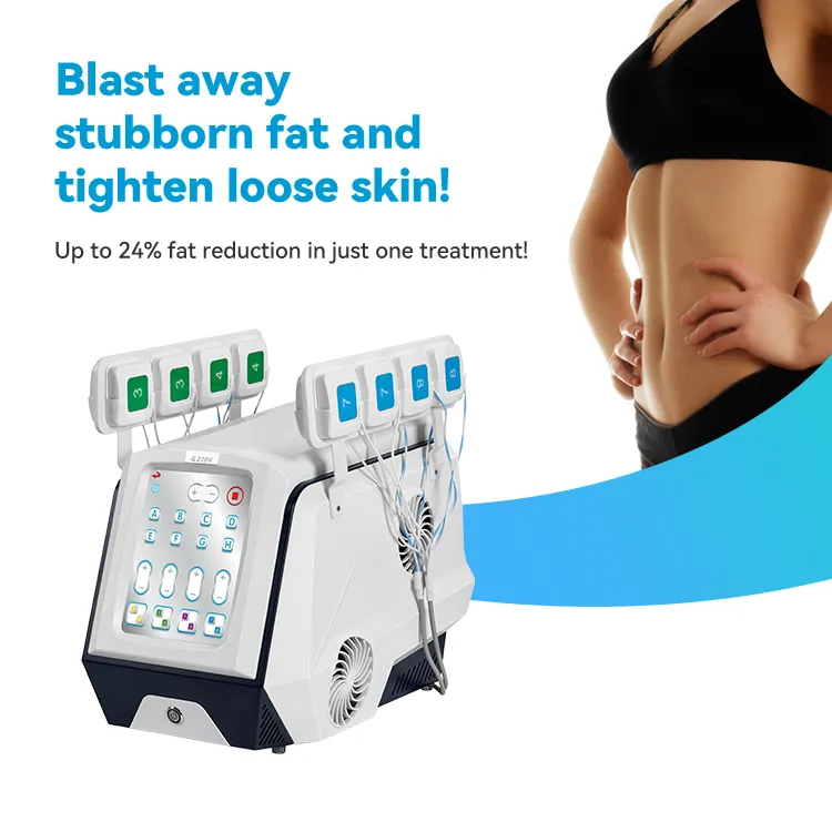 16 Handle Portable EMS Technology For Fat Gain Reduction, Body ...