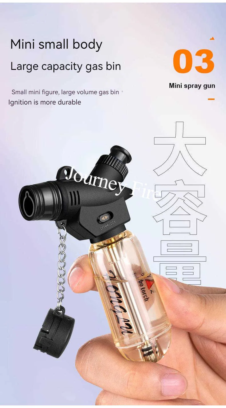 Mini Torch Welding Gun Lighter - Refillable Butane Jet Flame ...