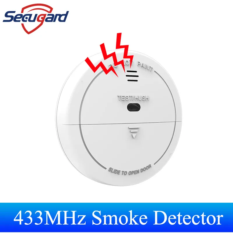DHgate.com:433MHz WirelessSmoke Detector, Fire Alarm Sensor, Smart Home ...