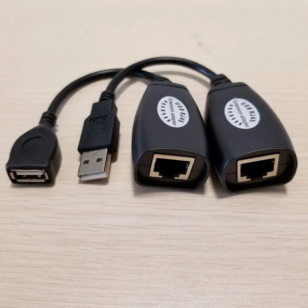 USB RJ45 Adapter Cat5 Extension Cable: Ethernet Extender For Long ...