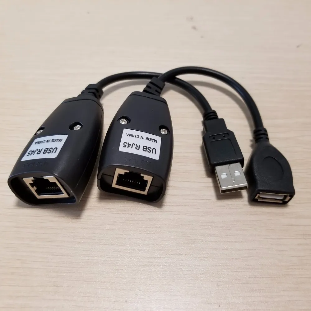 USB RJ45 Adapter Cat5 Extension Cable: Ethernet Extender For Long ...