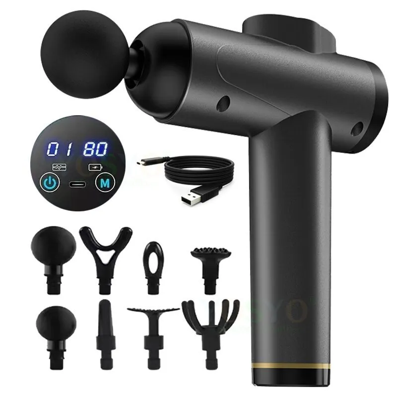 Portable Body Massage All With Fascial Massage Gun For Muscle ...