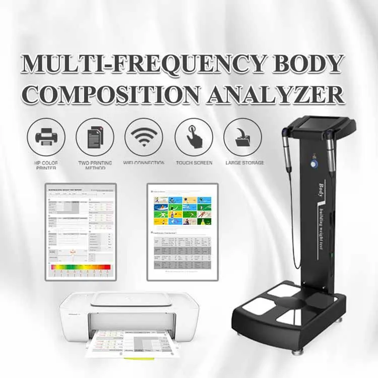 DHgate.com:Portable Body Fat Analyzer, 8 Point Contact Electrode, Skin ...