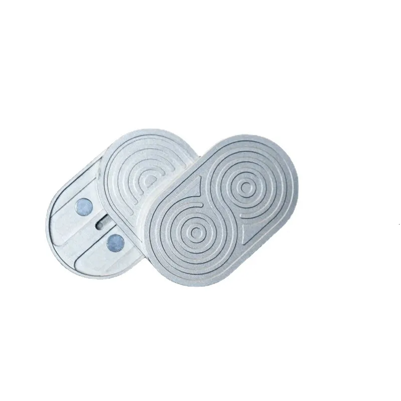 Water Ripple Magnetic Push Slider Fun Top Spinner Toy For EDC, Gyro ...