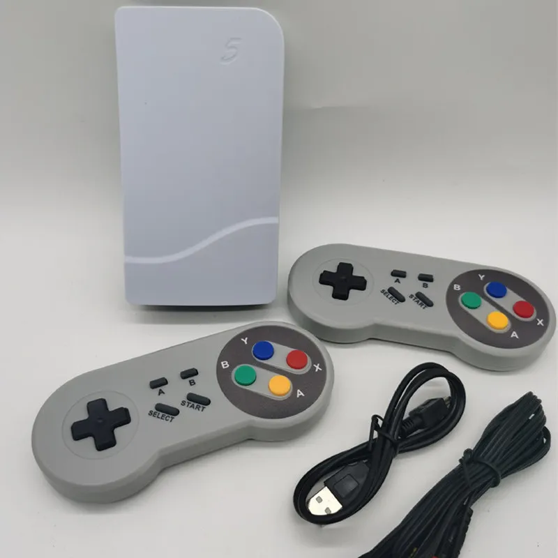 NES Game Station P5 Wireless Retro Video Game Console 620 Classic Games ...