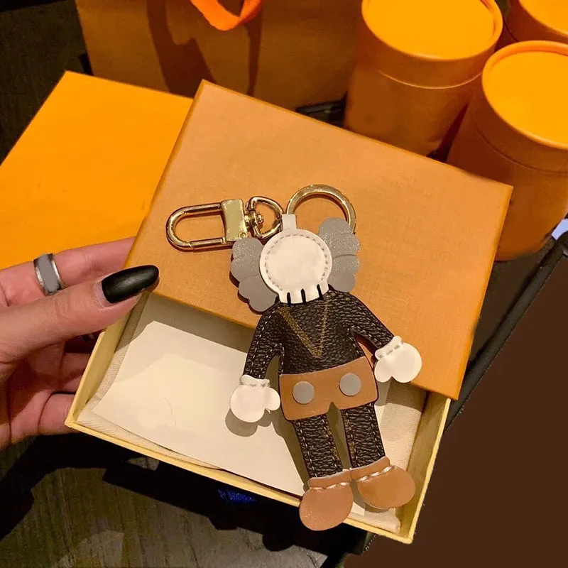 Luxury Keychain | Gold Letter Pendant Key Ring Designer Fashion ...