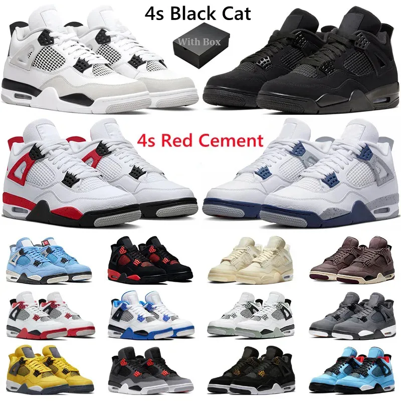 Sneakers Military Black Basketball Shoes J4 Midnight Navy White Oreo ...