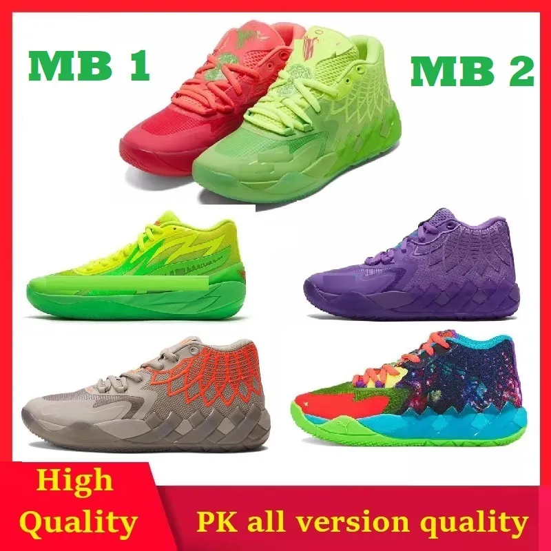 MB1 Low Lemelo Ball Zapatillas De Baloncesto Niños Tenis MB.01 Rick And ...