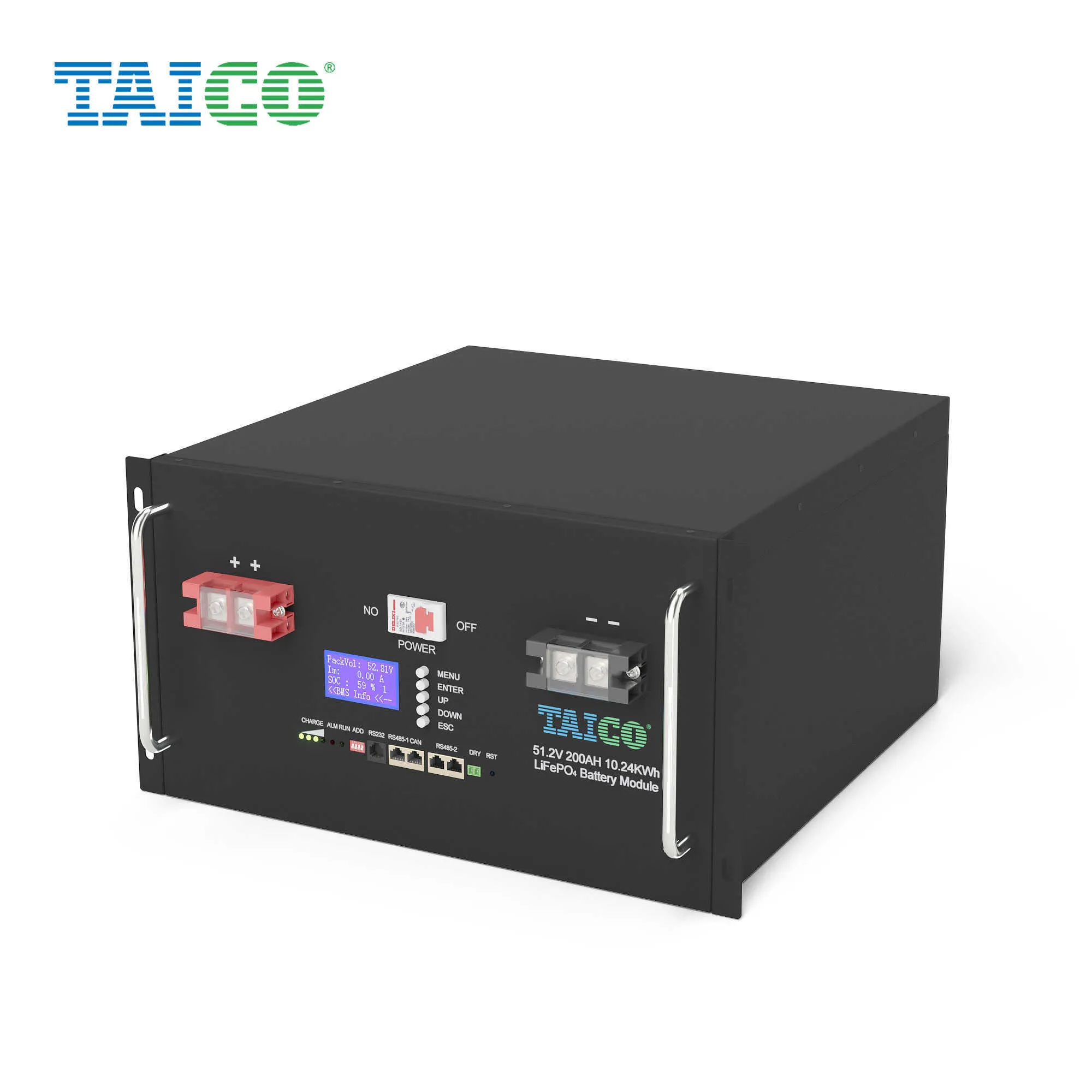 48V 200Ah LiFePO4 Solar Battery System - Parallel Ready Energy Storage ...