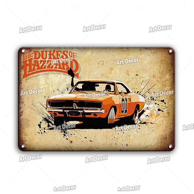 Classic Film Poster Metal Plaque Tin Sign Vintage Car Stickers Metal ...