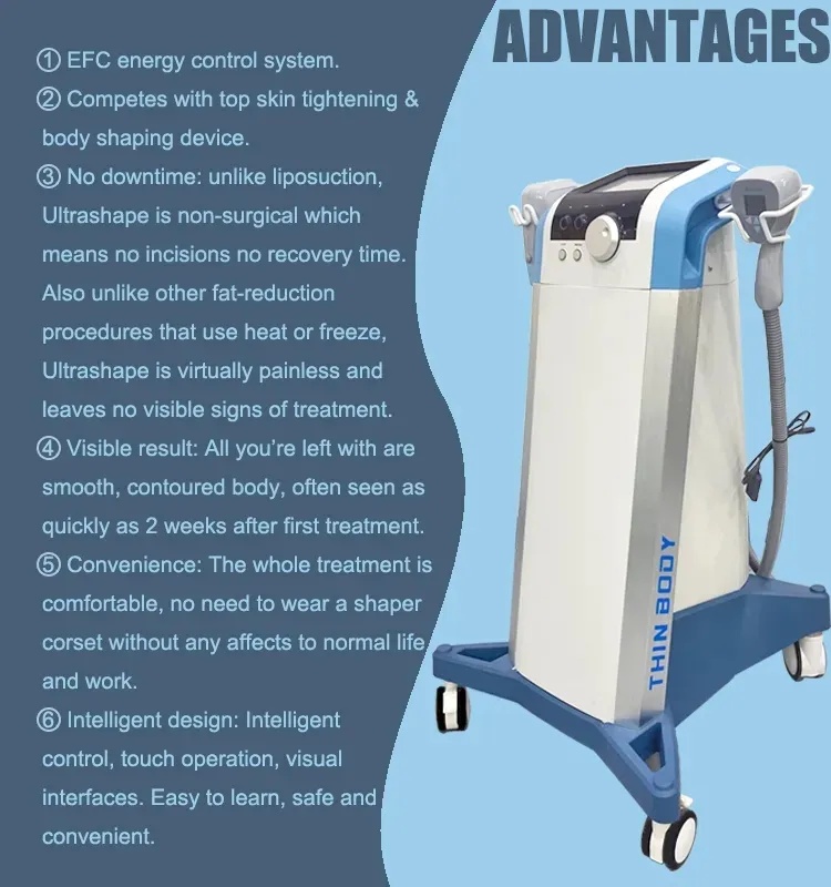 Radio Frequency Skin Lifting and Ultrasound Skin Rejuvenation Machine ...