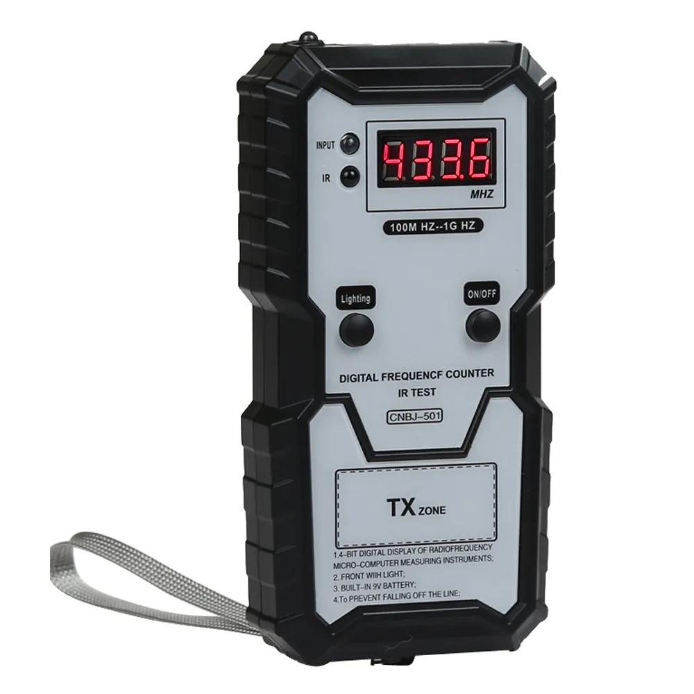 Digital Infrared Frequency Tester - 100MHz-1GHz Electronic Car Key ...