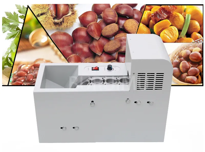 Chinese Chestnut Incision Opening Machine Hazelnut Nut Shell Breaker ...