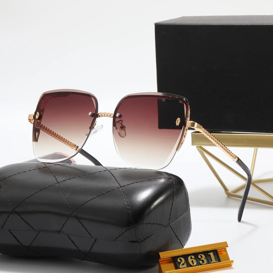 Designer Polarized Sunglasses Men's Glasses PC Lens Frameless UV400 ...