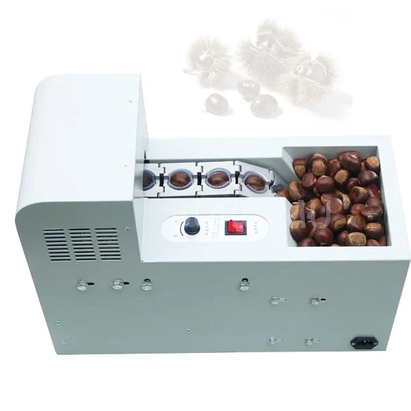 Commercial Chestnut Sheller / Opener Machine Heavy Duty Stainless Steel ...