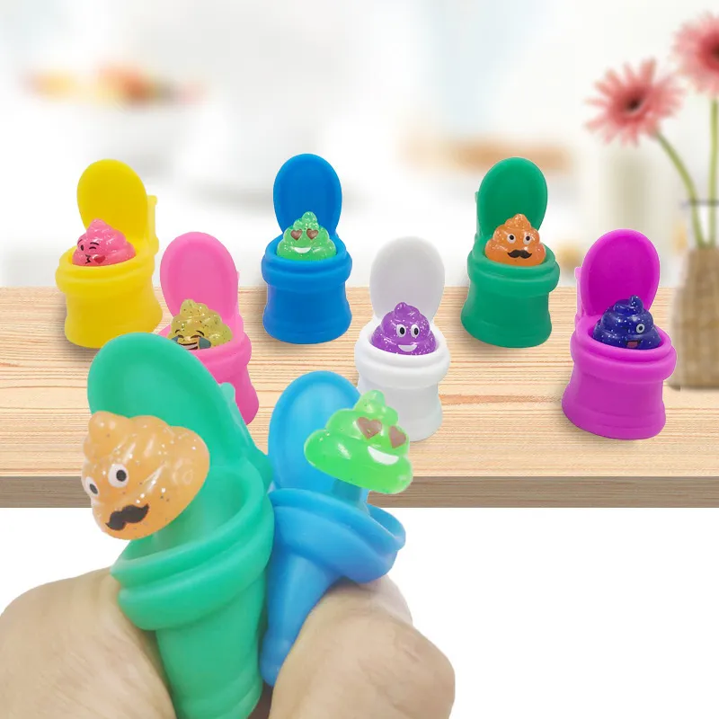 Funny Poop Prank Toys - Squeeze & Gag Gift! Novelty Fake Toilet Stool ...