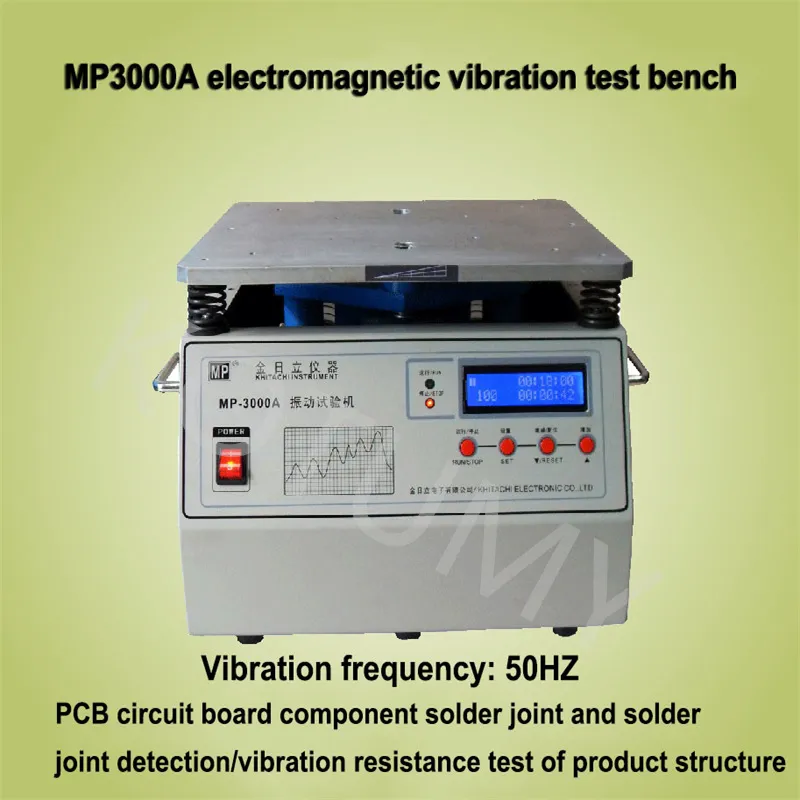 Vibration Test Bench: MP3000A Stereo Vibration Tester Power Frequency ...