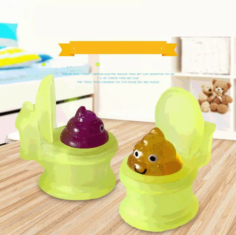 Funny Poop Prank Toys - Squeeze & Gag Gift! Novelty Fake Toilet Stool ...