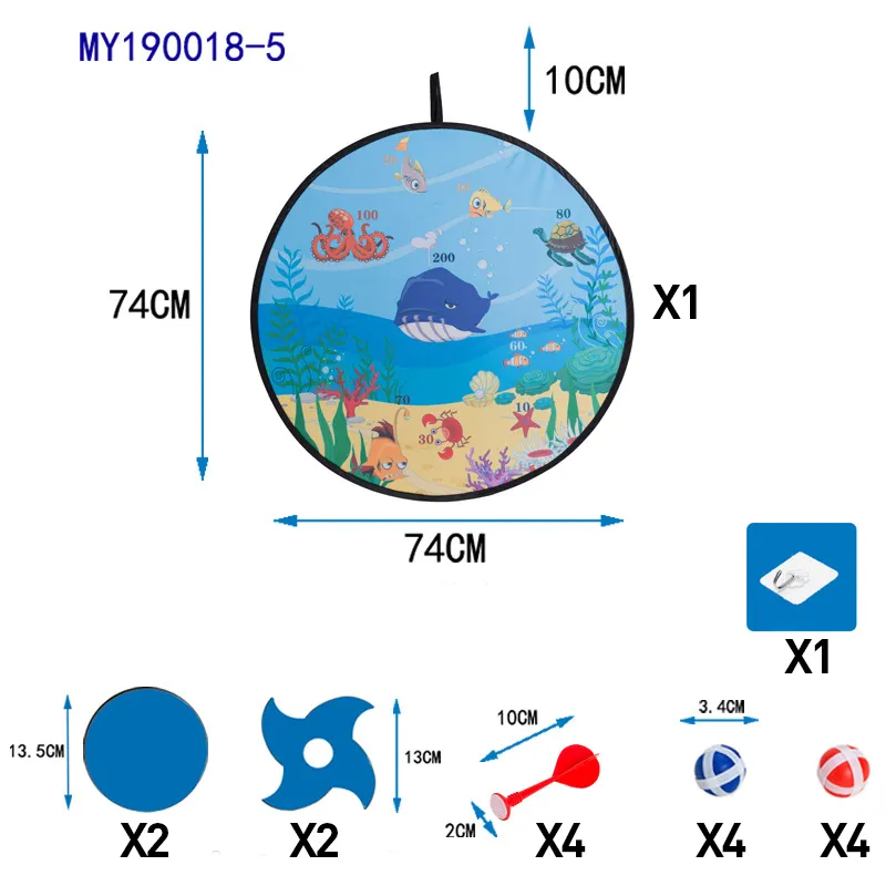 Darts,Kids Dart Board With Sticky Balls, Boys Toys, Indoor Sport ...