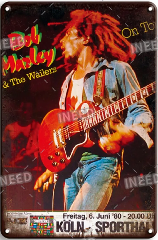 Metal Poster Music Rock Band Doors Tin Sign Plaque Metal Sign Iron ...