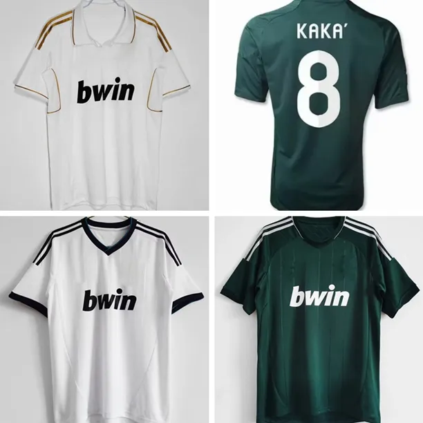 Retro Soccer Jerseys - Real maDrId Classic Home Kit: Benzema, Ronaldo ...