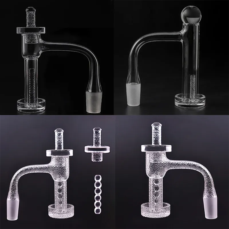 Engraved Long Barrel XL Bucket With Carb Cap Pill And Frosted Quartz ...