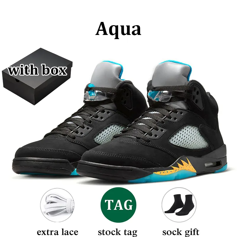 5 Estrellas Air Jordan 5 Race Blue 5s Basketball Chaussures Sail Raging ...