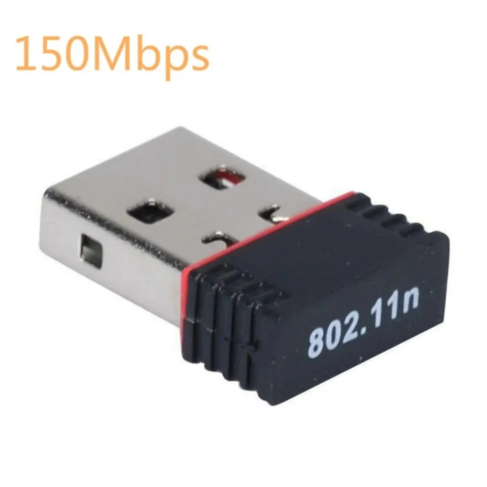150M Mini Wireless Adapter With 802.11n MT 7601 USB For Wireless Usb ...