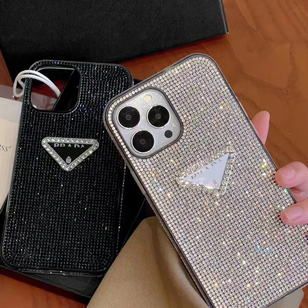 Beautiful IPhone Phone Cases 15 14 Pro Max Cases Rhinestone Designer ...