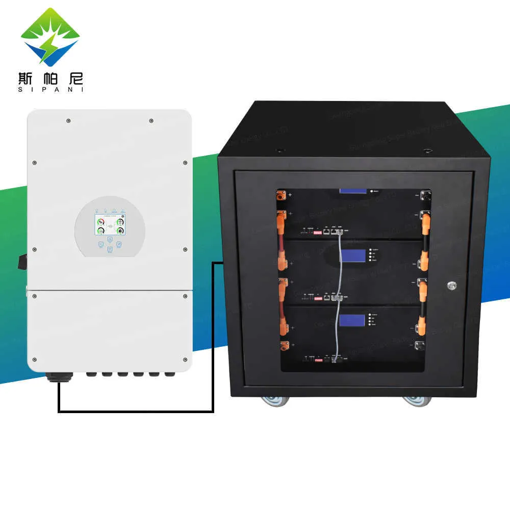 48V 600AH 30kwh Lifepo4 Battery With 10kw 3 Phase Hybrid Inverter For Off Grid Solar System ...