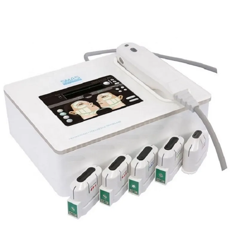 5 Cartridges SMAS High Intensity Facial Lifting Ultrasound Machine Anti ...