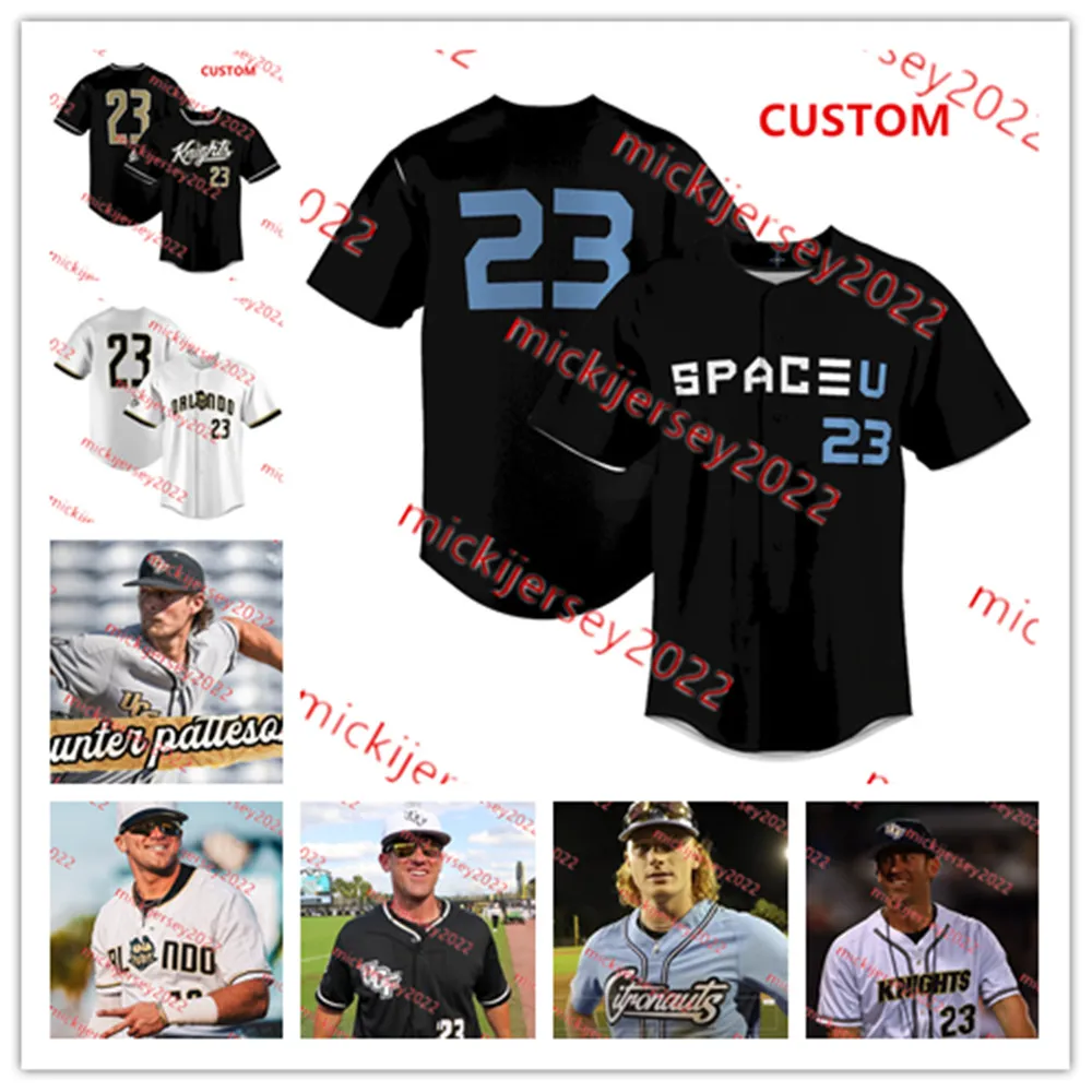 2023 UCF Knights Baseball Jersey Custom Stitched Mens Youth Gephry Pena ...