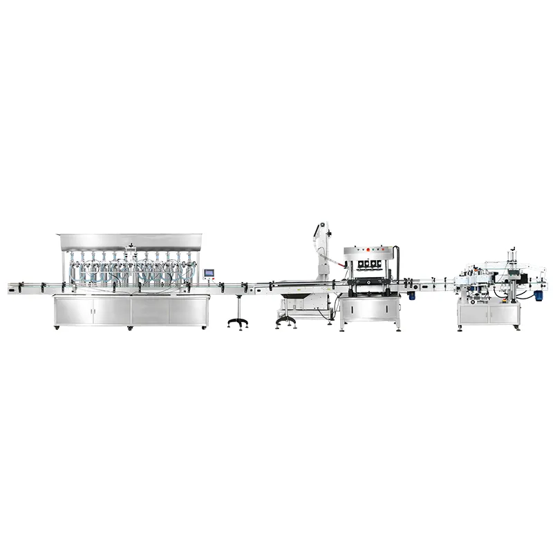 Zonesun ZS-FAL180Z4 5L Automatic Oil Filling Machine Production Line ...