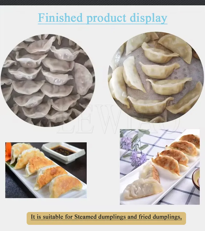 Semi Automatic Dumpling Machine with Adjustable Thermostat and Sandwich ...