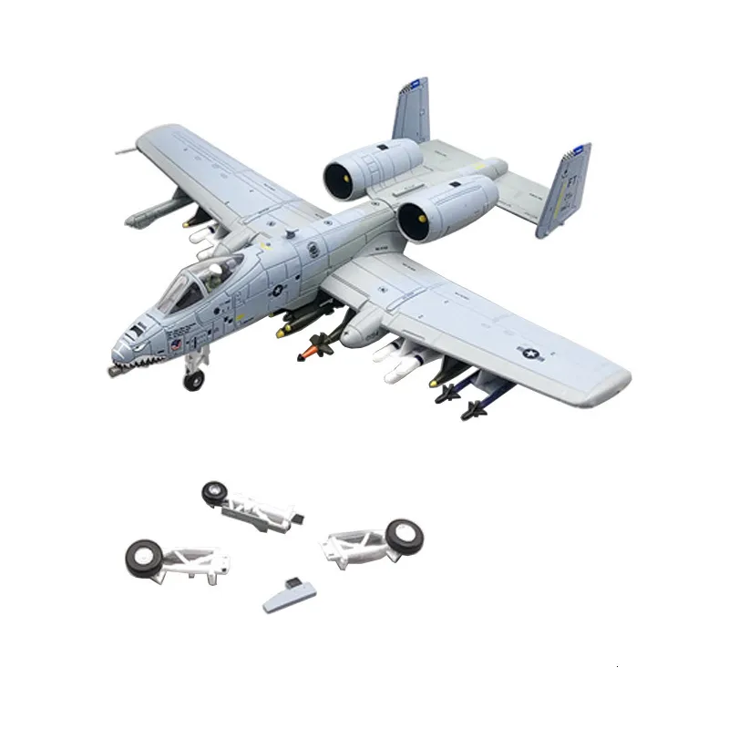 1:100 Scale Diecast A Type Of Metal A10 Thunderbolt II Warthog Hog ...